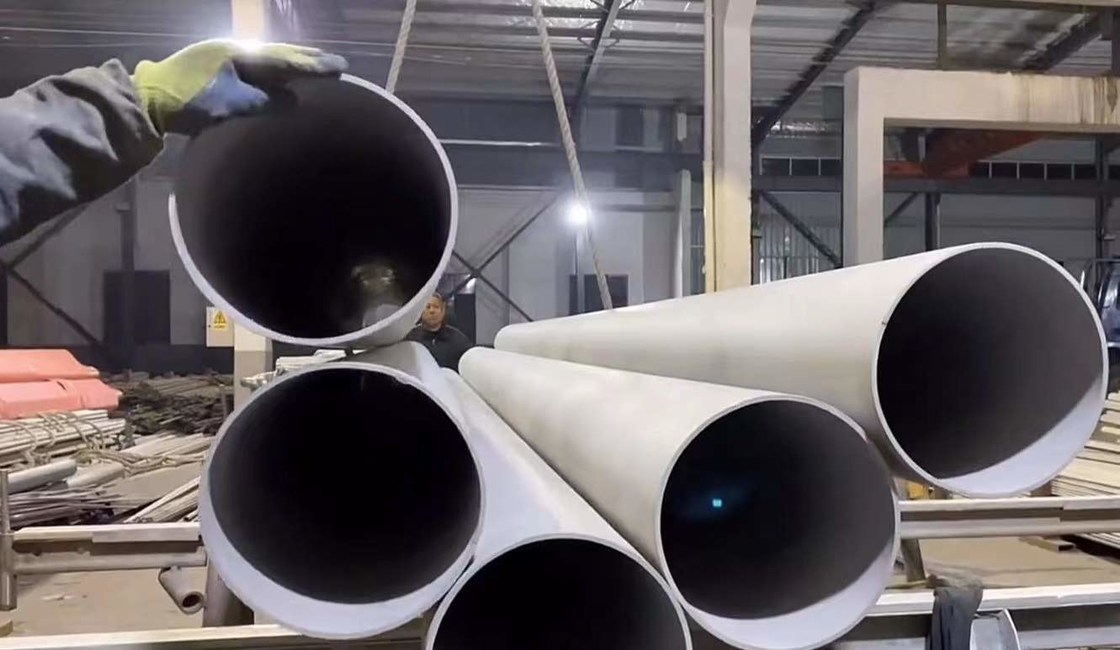 UNS S32760 tube/pipe OD 500mm Thick 6mm for Heat exchangers ASTM A182, A240, A276, A314, A473 ...