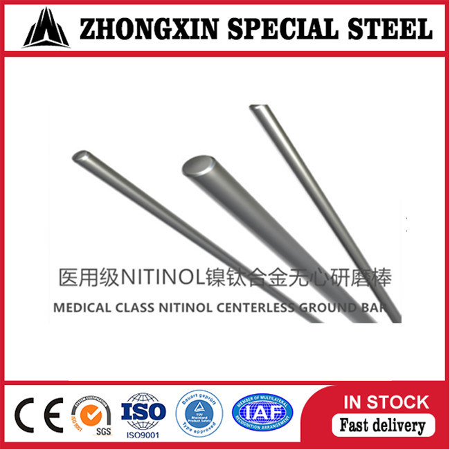 medical class nitinol centerless grinding rod/bar TA1,TA2,TA3,TA4,TC4 ...