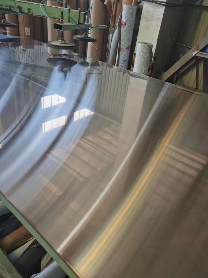 0.5mm Mirror Finish Stainless Steel Sheets 4x8 SUS AISI 316L