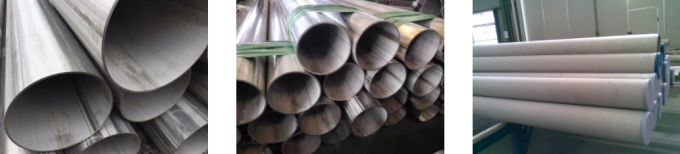 Marine Environment Erw SS Seamless Pipe 2B 4k HL Mirror Sch5s