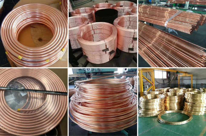 ASTM B42 99.9% 22mm Pure Copper Pipe C10200 C10300 C10800 C12000