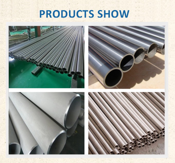 Marine Environment Erw SS Seamless Pipe 2B 4k HL Mirror Sch5s